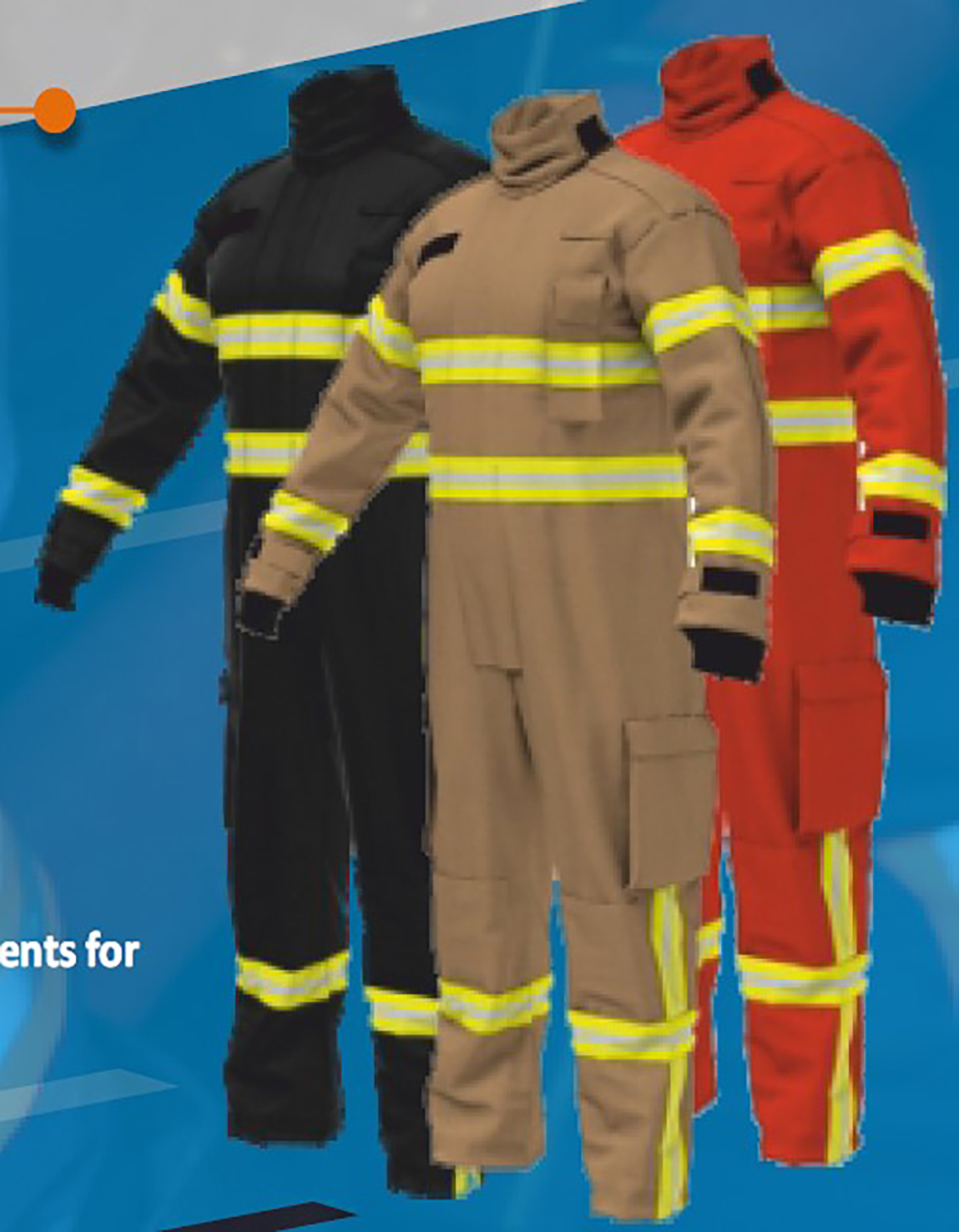 fireman suit coverall FYRPRO 730C - ASINDUSTRIALGAS.com